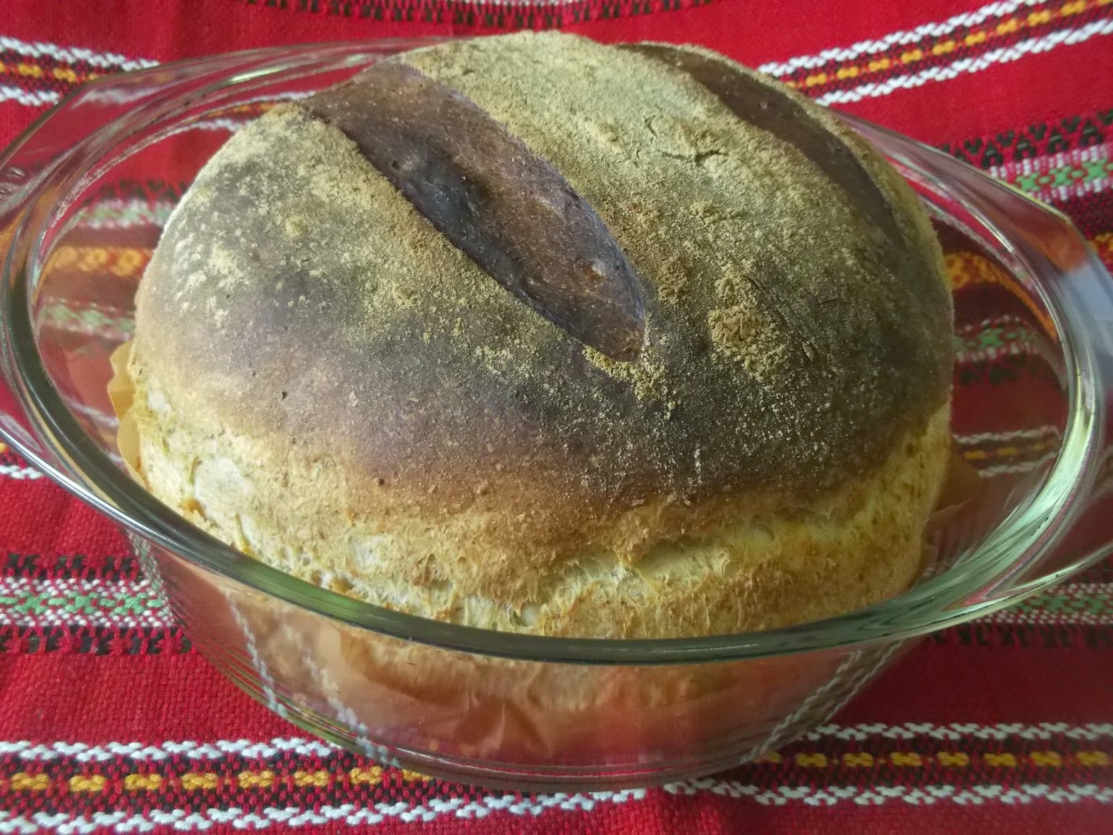 Hellena ...din bucataria mea...: Paine cu faina integrala de grau
