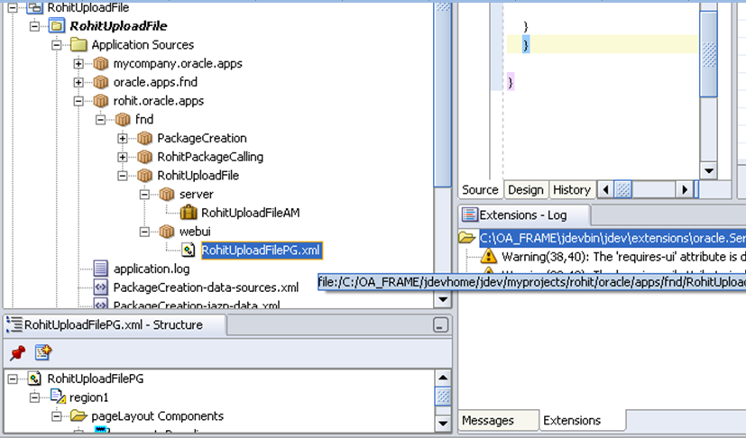 Oracle Application S Blog Upload File In Oracle Server From Local Machine In Oaf Page