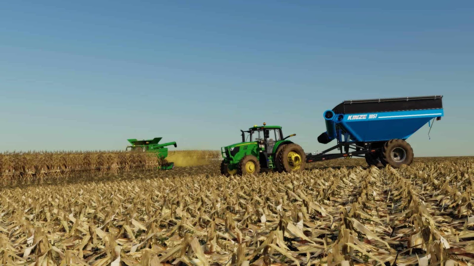 FS19 Kinze Carts more realistic - FS 19 & 22 USA Mods Collection