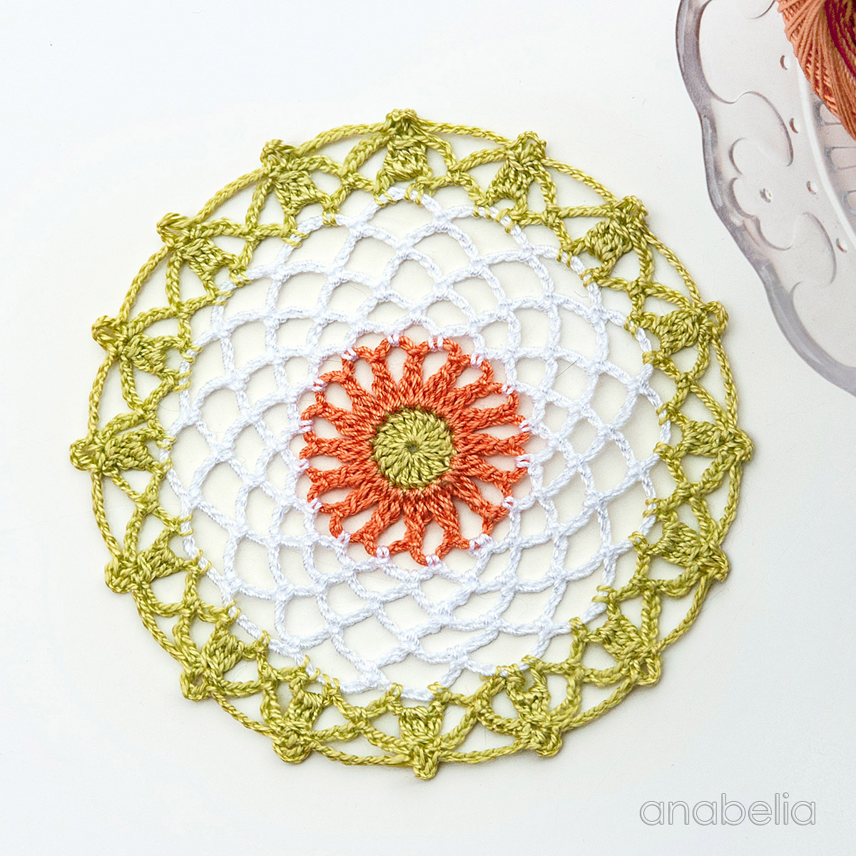 15 minutes made crochet doilies, free pattern | Anabelia Craft Design ...