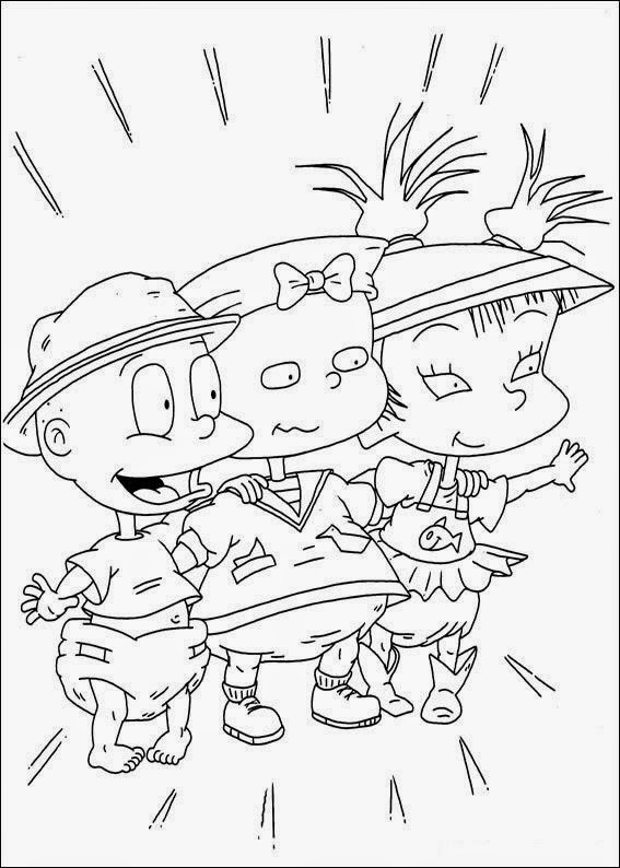 Dibujos para colorear. Maestra de Infantil y Primaria.: Los Rugrats ...