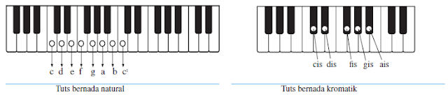 Alat Musik Keyboard | Akor Keyboard | Pembagian Jari Keyboard