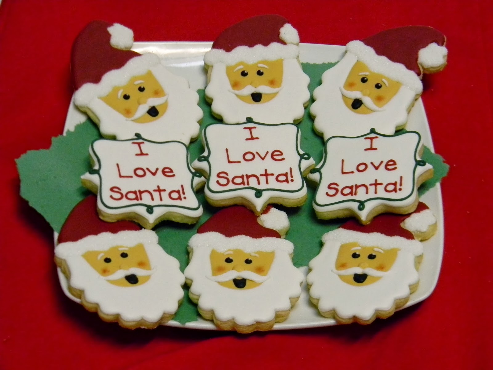Sweet Melissa's Cookies: Santa Claus Cookies