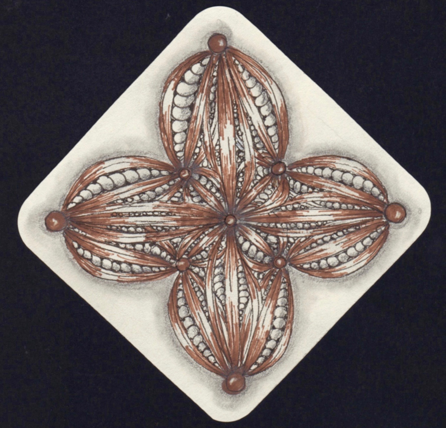 Tickled To Tangle: "It's a String Thing" #226 Tiles