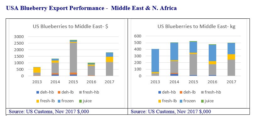 Blueberry FoodTech: Blueberry Progress in Middle East Region