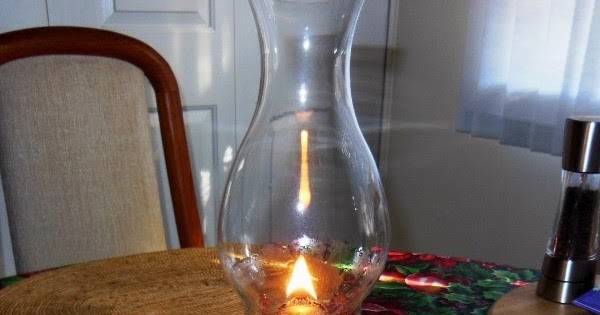 Living Prepared ---: Oil Lamp Safety Modification