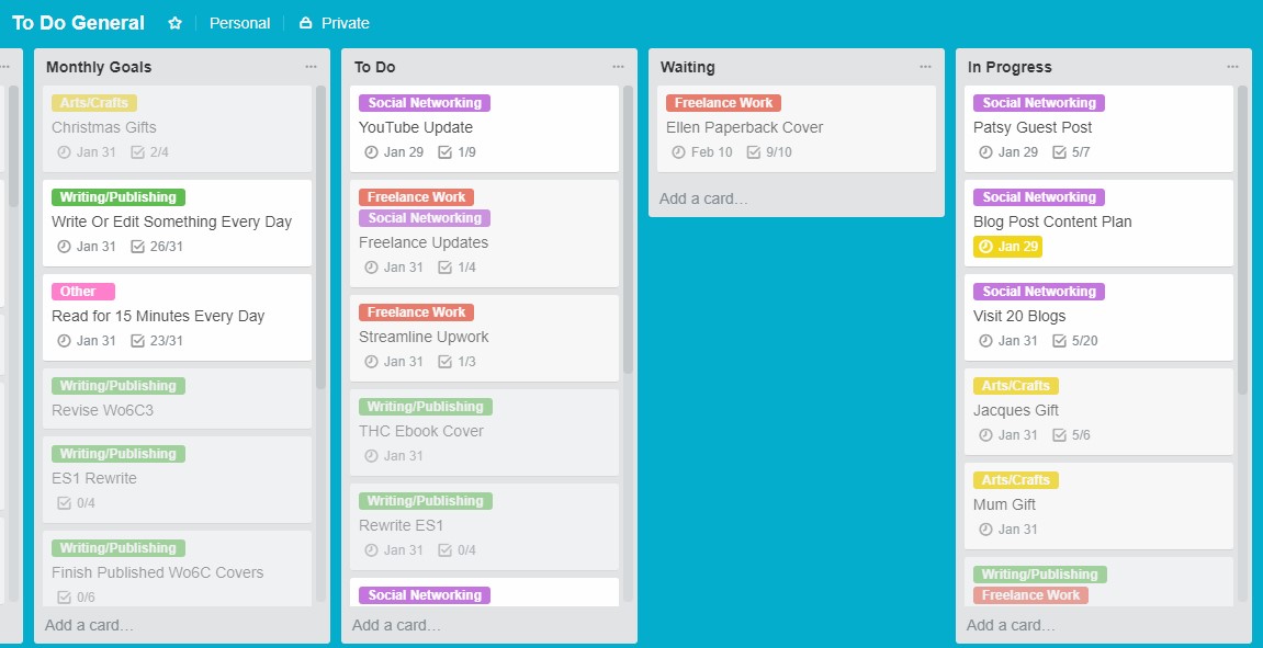 Womag and other writing: 5 Reasons Why You Want to Use Trello to Keep ...