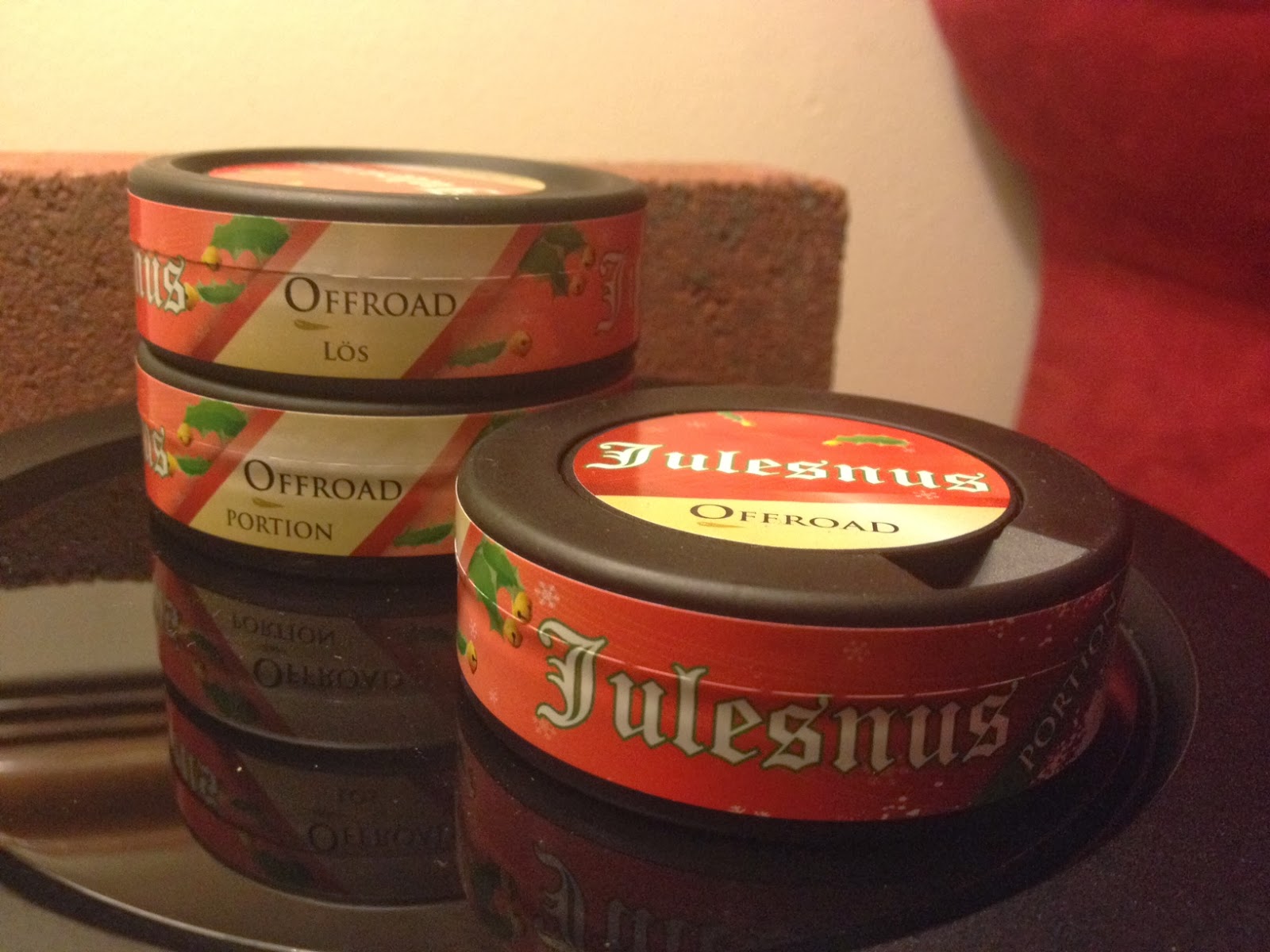 Offroad Julesnus (2013) Edition. (Seasonal Snus) 24 October 2013.