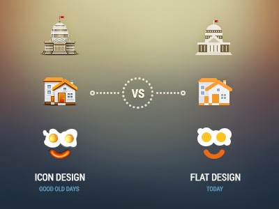 Creative Solutions - dev: Flat Design vs Skeuomorphism (Realism)