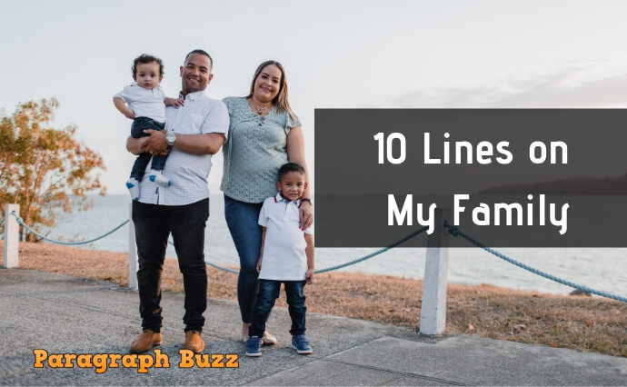 10 Lines on My Family in English