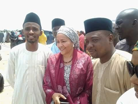 Photos: Former first lady, Maryam Abacha, visits Gombe state