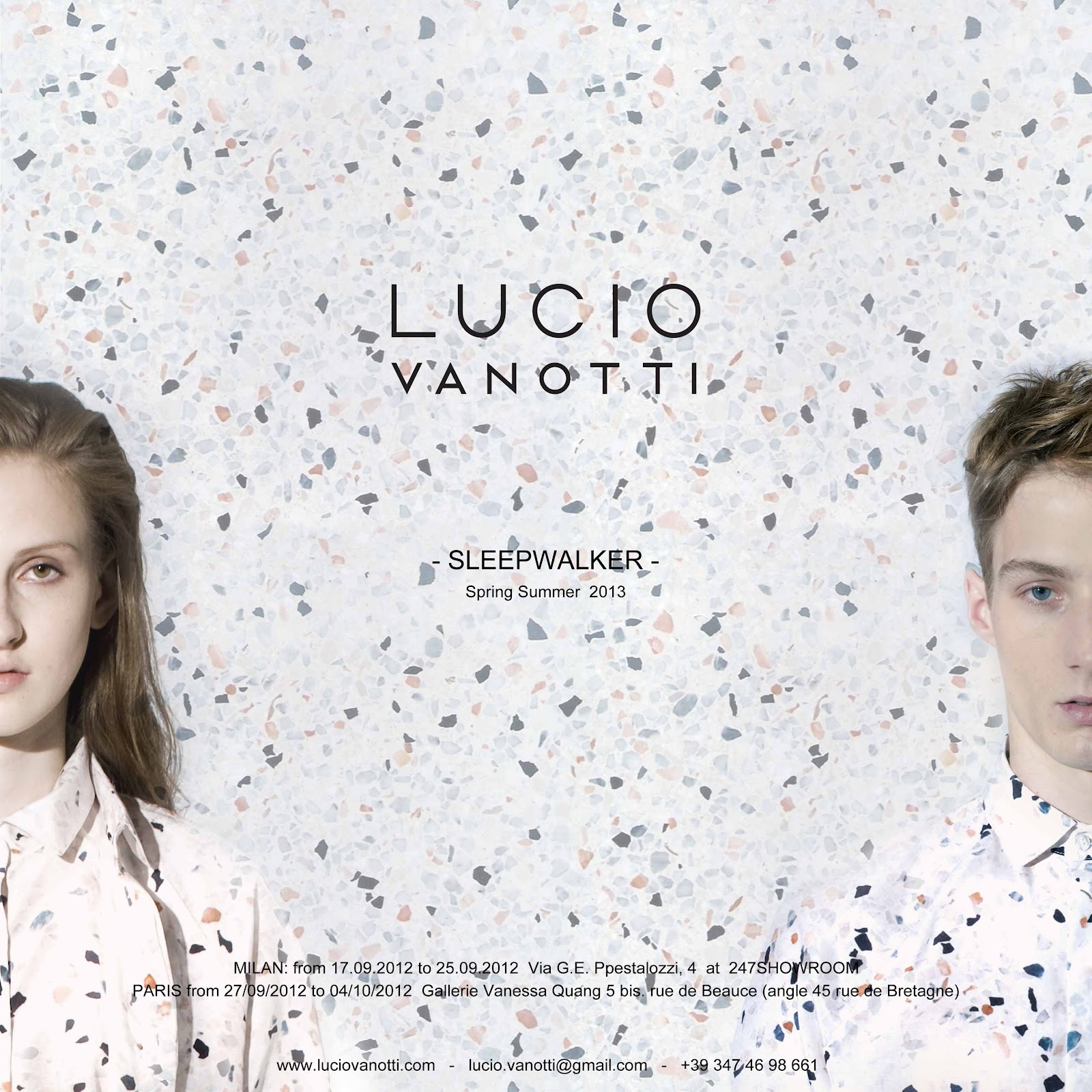 DUOMO SHOWROOM MLT SHOP: LUCIO VANOTTI S/S 2013 Men's Collection ...