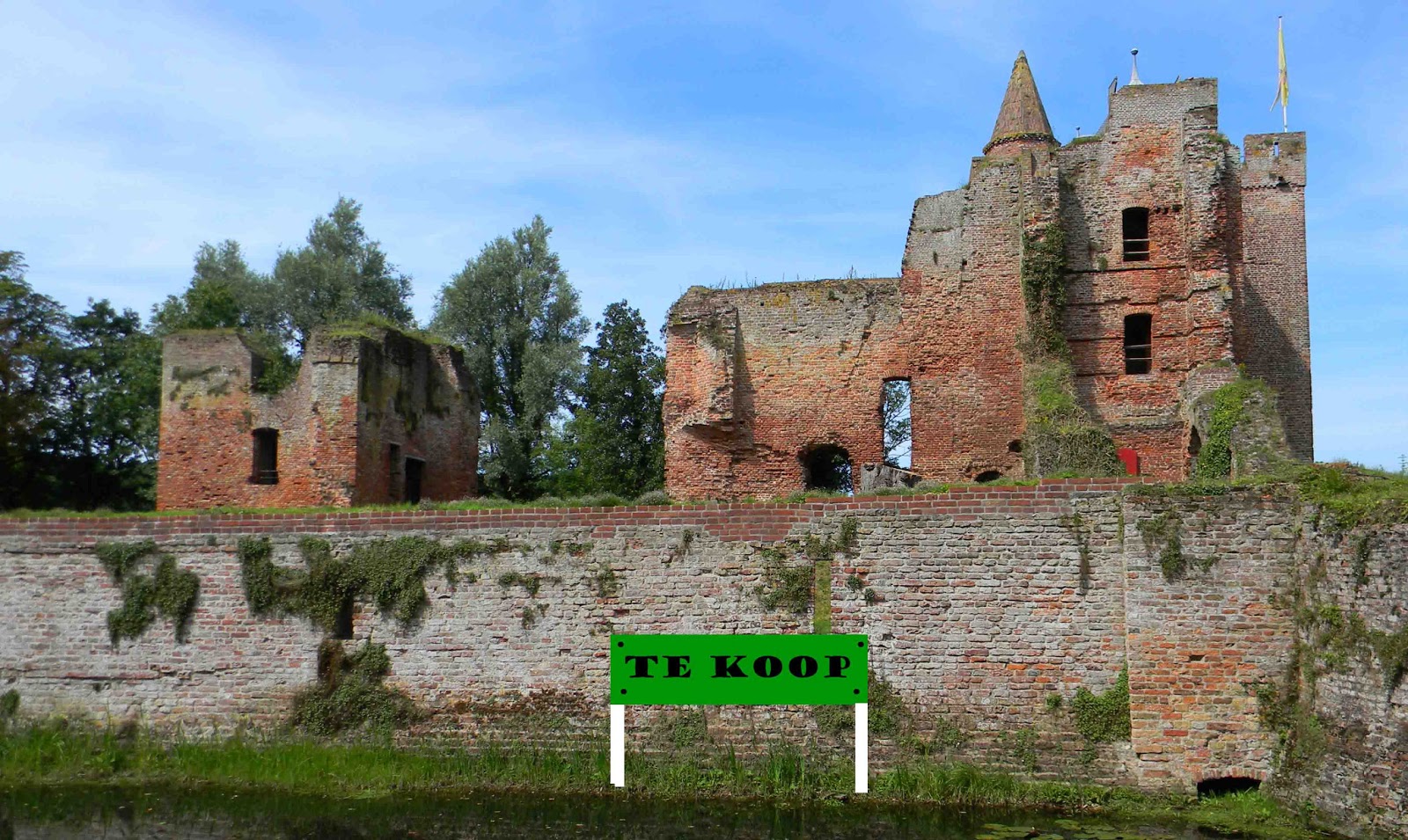 Observeren: De ruïne van Brederode gaat dicht!