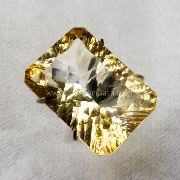 Batu Permata Yellow Citrine - SP972 | Batu Moldavite | Toko Batu Akik ...