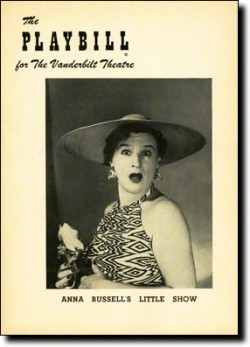 FROM THE VAULTS: Anna Russell born 27 December 1911