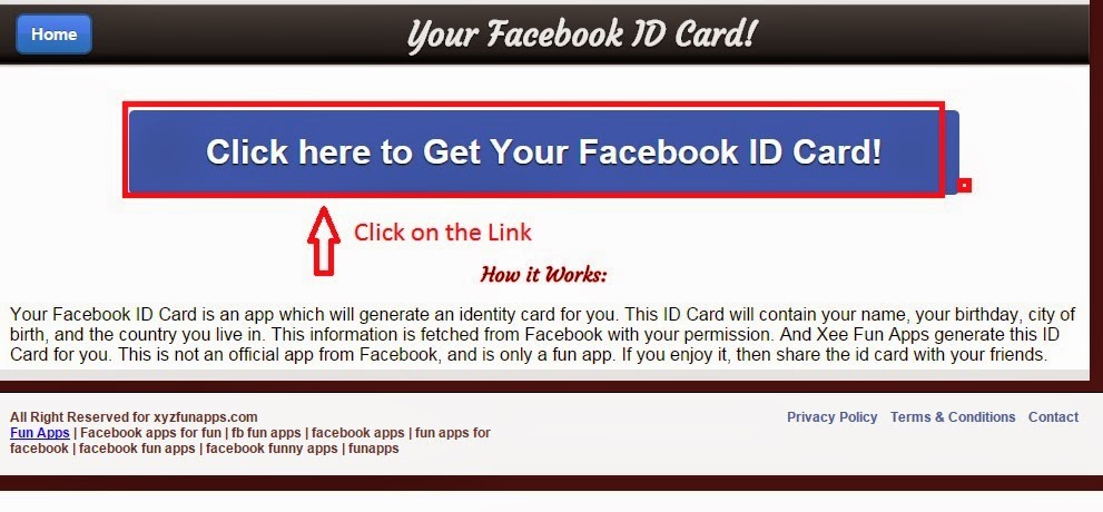 Make Facebook ID Card Free ~ Everything That You want