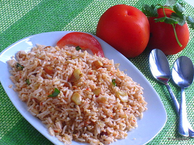 Tomato Rice - Version 2 ~ Tamalapaku
