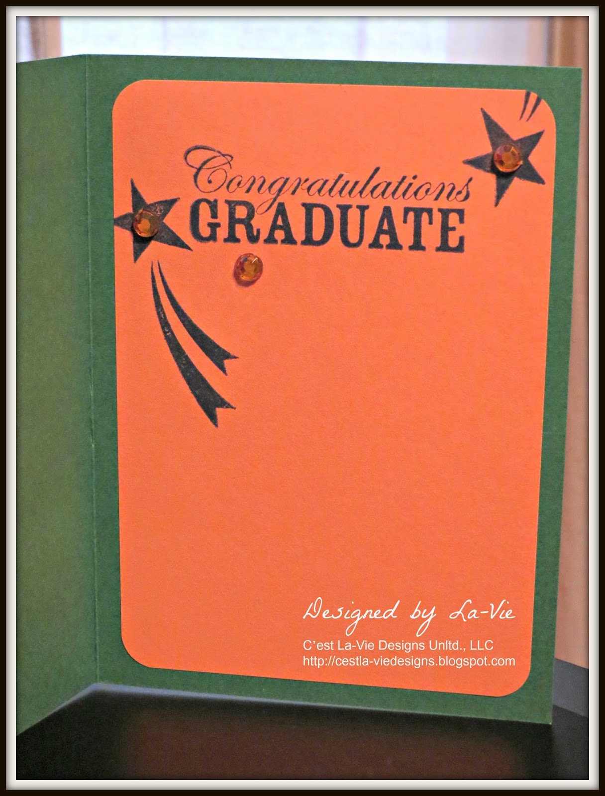 C'est La-Vie Designs Unltd., LLC: Forever Young Graduation Card