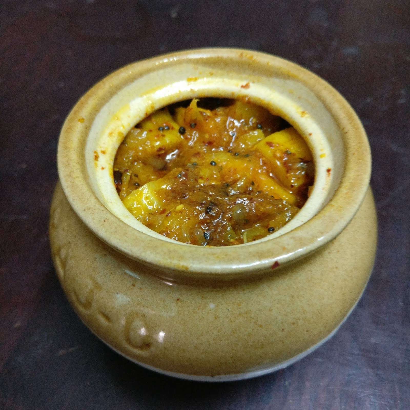What I cook for me and G...: Narthangai Pickle