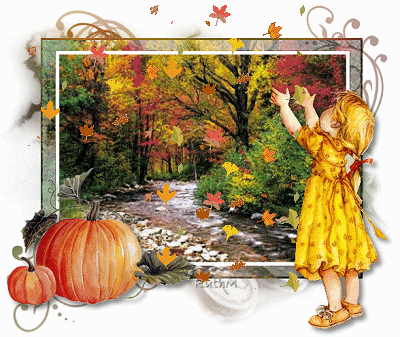 Pory roku : Dzieci jesienią