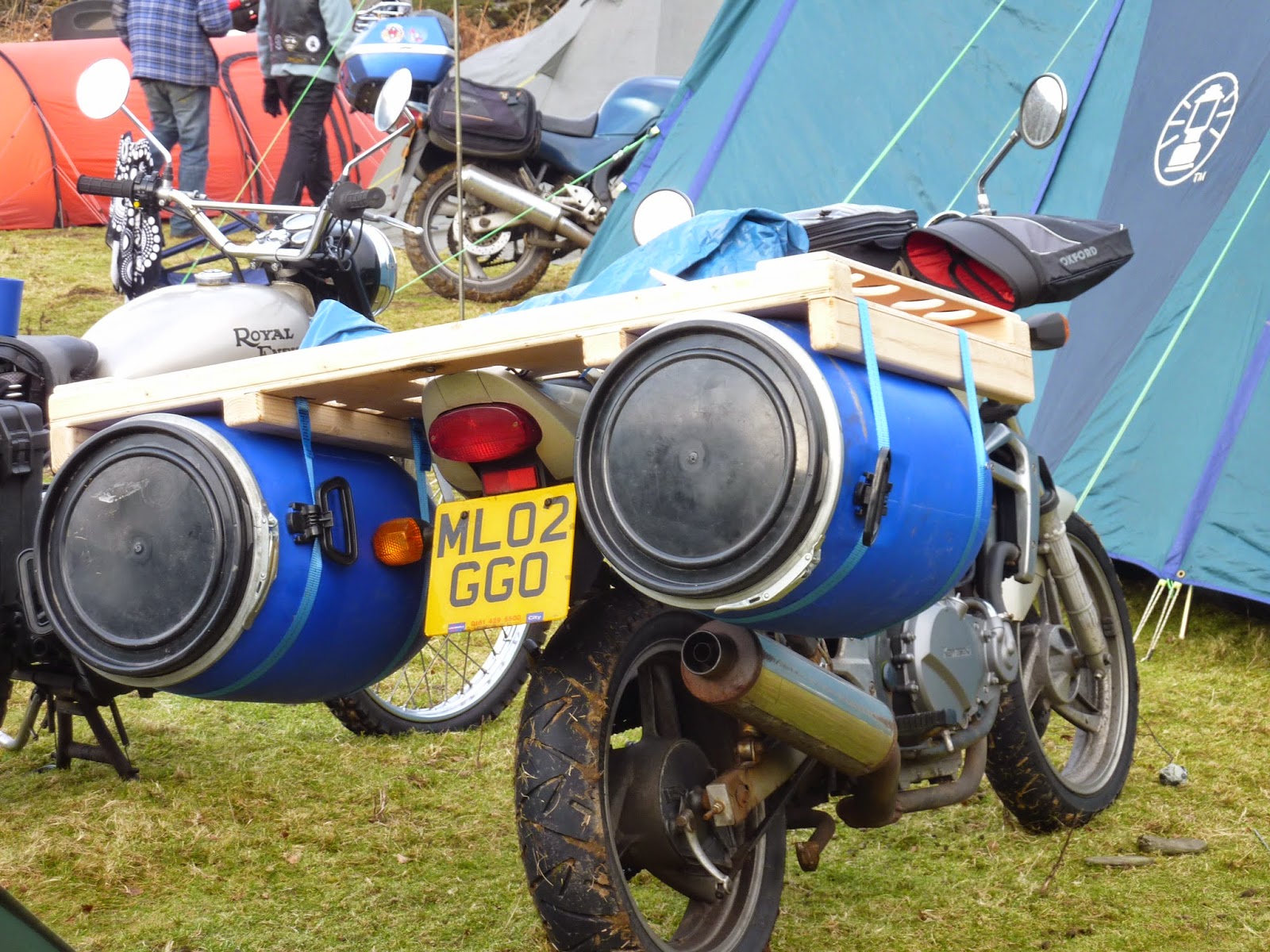 Boris the Dnepr : Conwy MCC Dragon Rally 2015