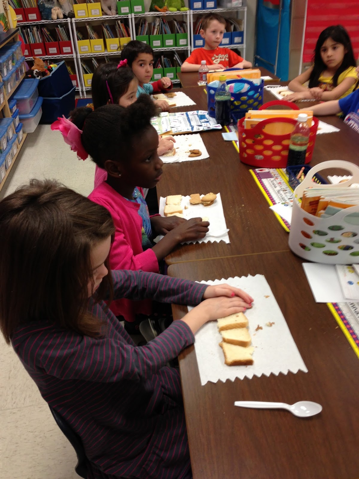 Bishop's Blackboard: An Elementary Education Blog: Food Fractions