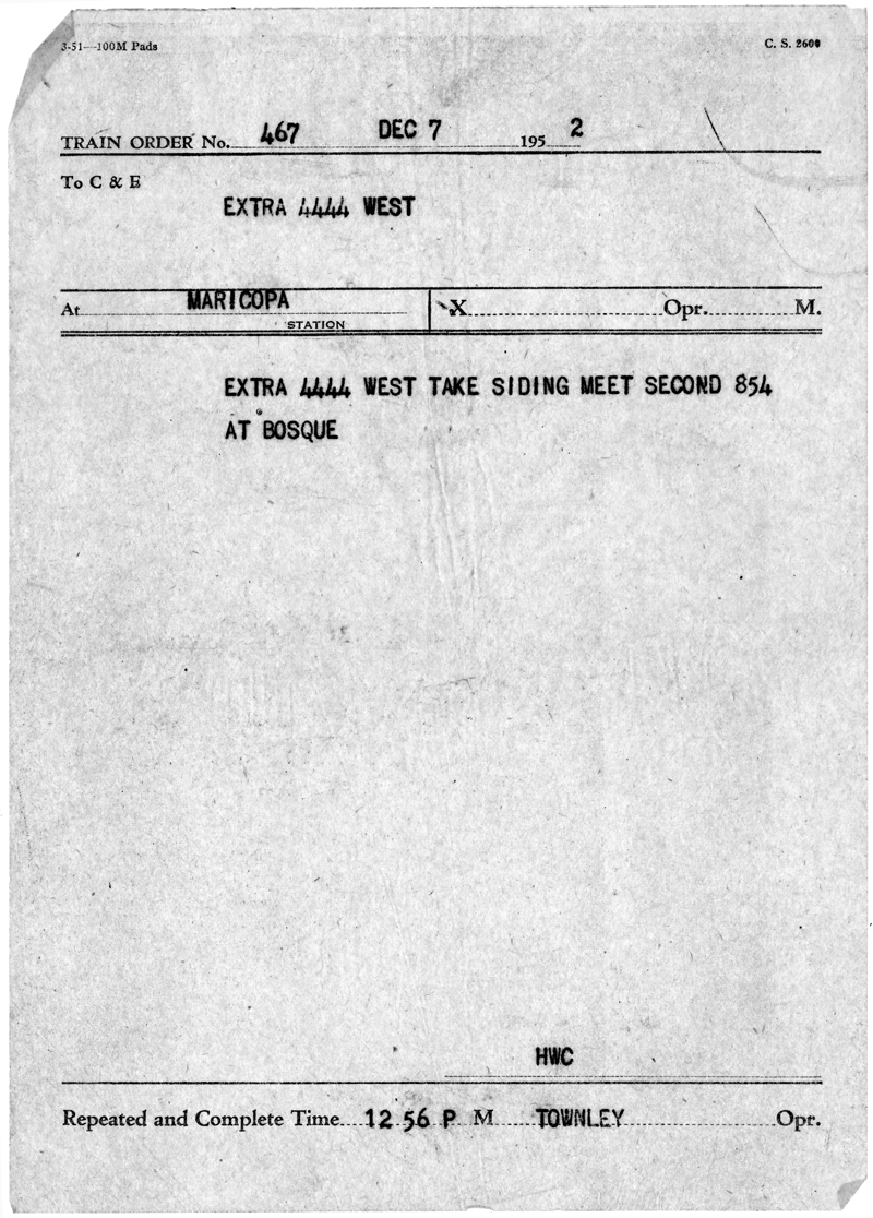 modeling the SP: Modeling SP train orders -- Part 2