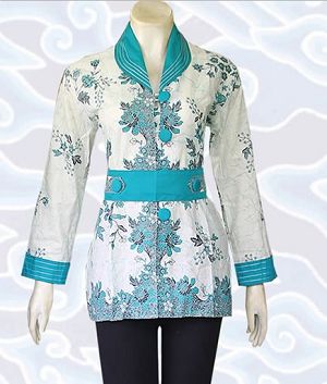 15 Model Baju Batik Formal Wanita Modern Terbaru 2019 | Model Baju ...
