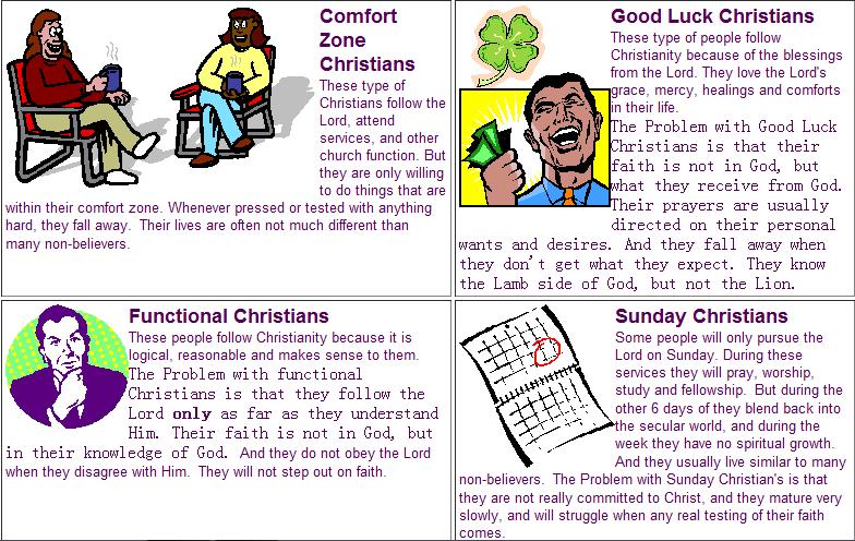 Yapdates: A Spiritual Odyssey: 19 Types of Christians