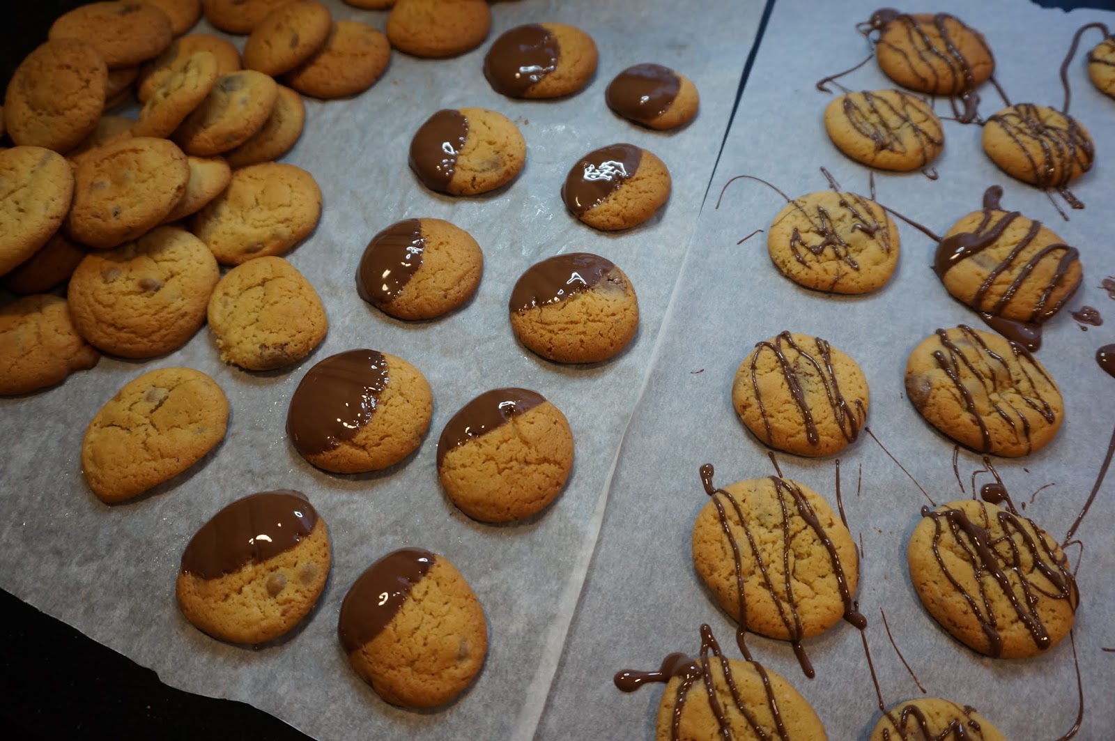 Lakkrís og súkkulaðibitakökur