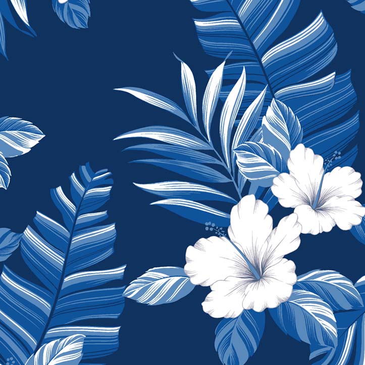 Da Kine Hawaiian Aloha: Wave Shoppe Hawaiian Shirt Fabric Design