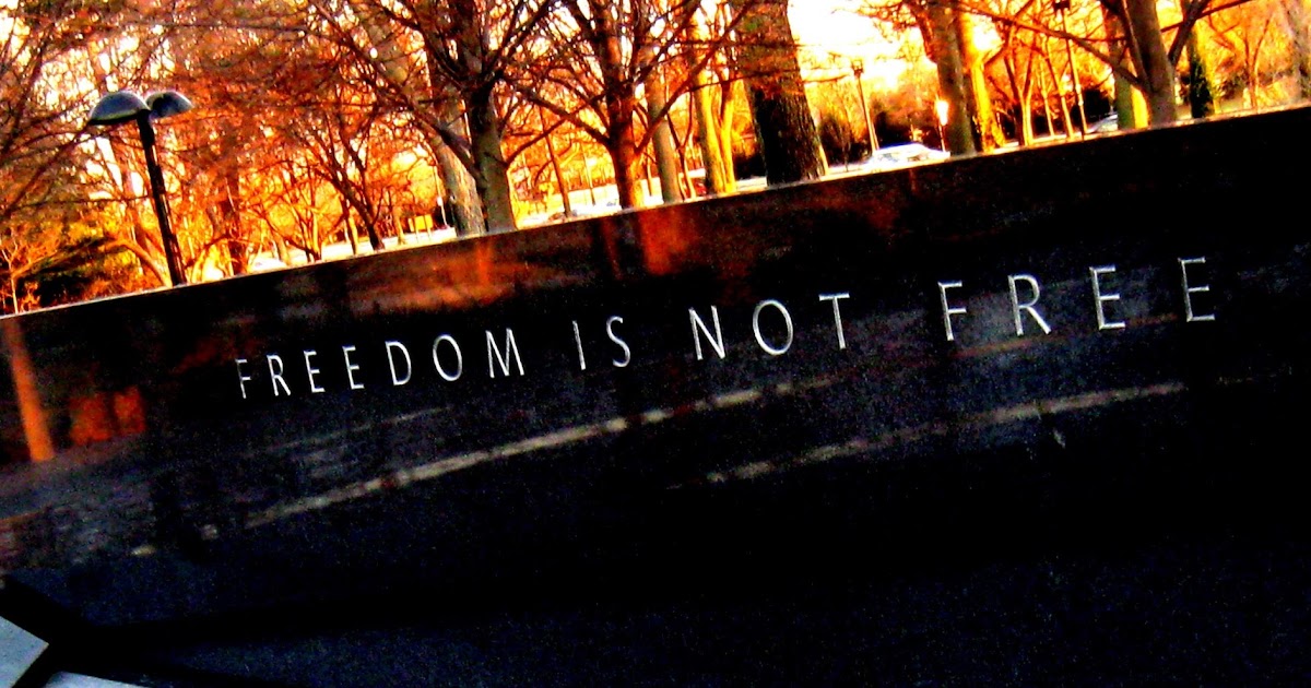 Alex's Weblog: Freedom Is Not Free