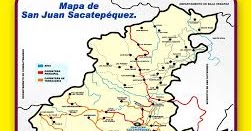 SAN JUAN SACATEPEQUEZ: MAPA