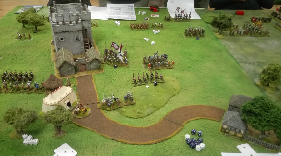 ALBAtwo Warblog: Medieval Tabletop Wargaming Day - Lion Rampant