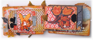 ~Designs by Ramona~: Basic Grey Persimmon Wood Veneer Mini Album