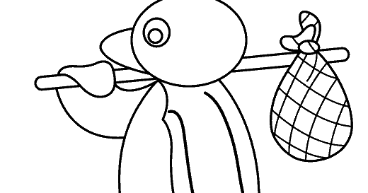 Entrelosmedanos: Pingu Coloring Pages
