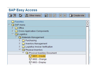 SAP Help Online: 4 EASY STEPS TO PERFORM HOW TO CREATE PHYSICAL ...