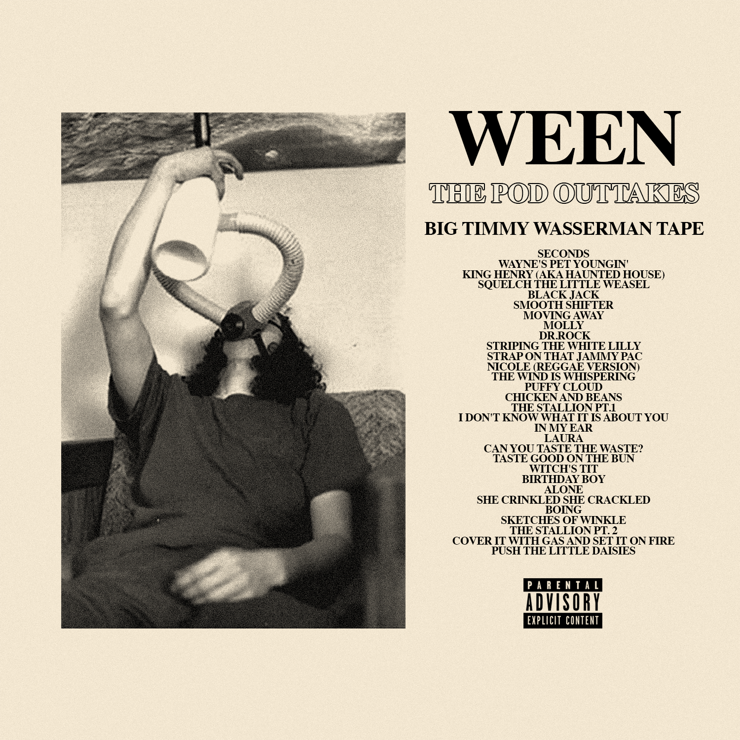 The Pod Outtakes Album Art by Ween - Smoov Design Co.