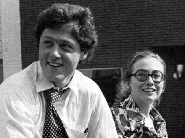 Vintage Photographs of Young Bill and Hillary Clinton From Between the ...