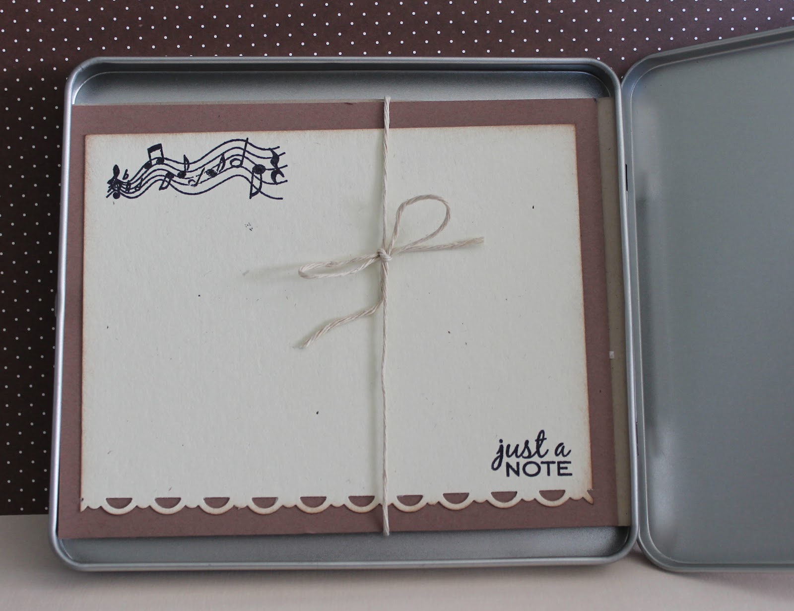 got2bcrafting: Just a Note - CD case