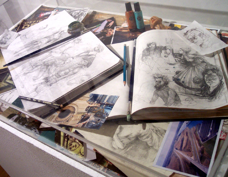 Il fascino delle opere di Wesley Burt, concept artist californiano ...