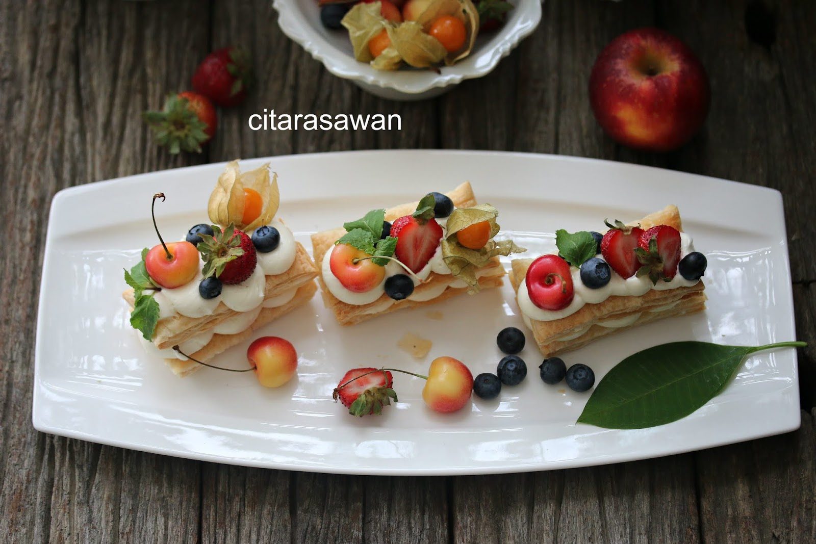 Kepingan Keju Pastry Puffs ~ Resepi Terbaik