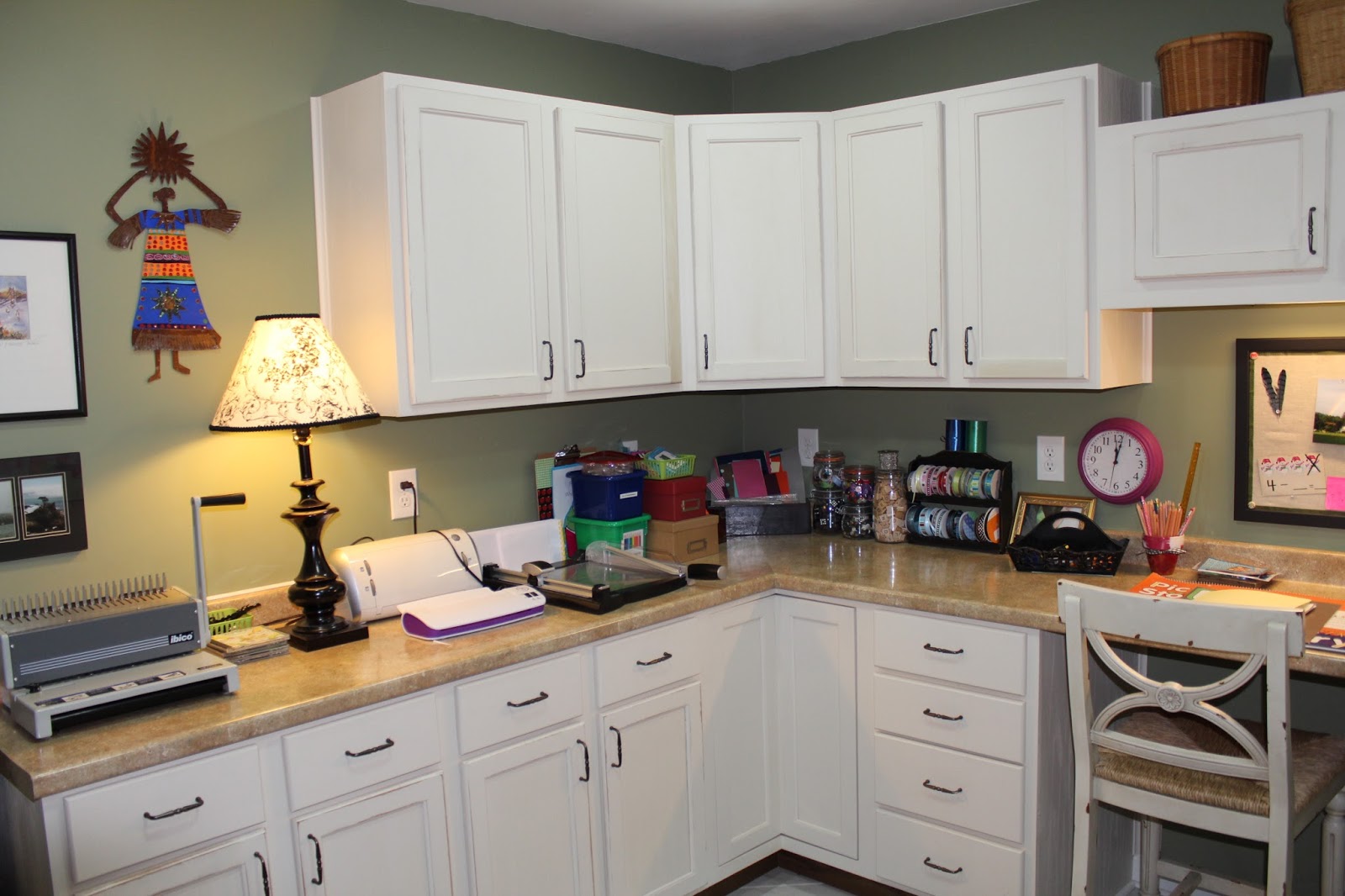 My Craft Room & Office - Learning at the Teacher Table