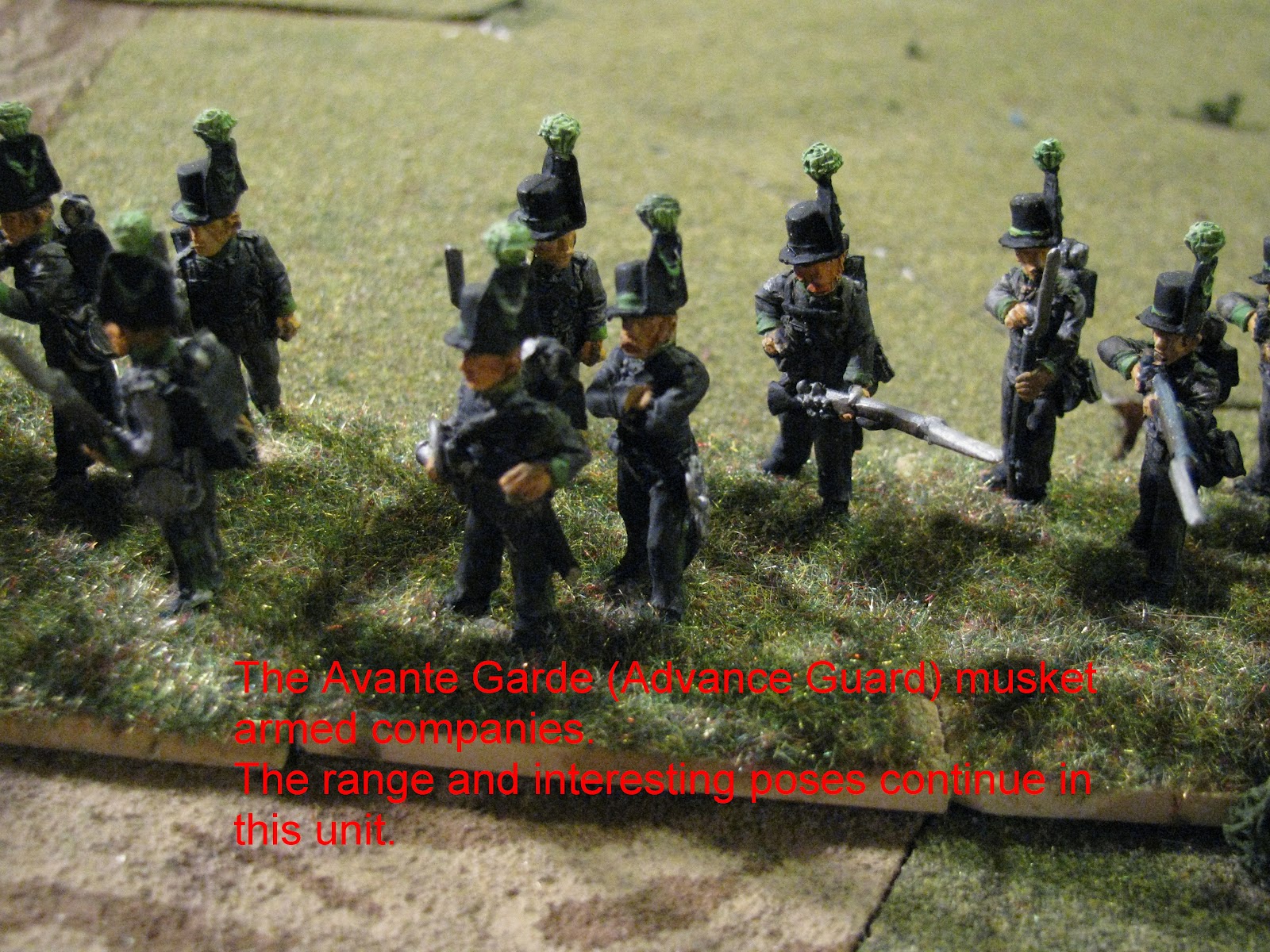 Brunswick Contingent Light Infantry units