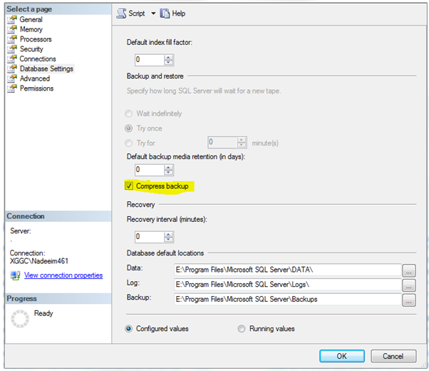 Free SQL Training: How Can I Save Space While Doing SQL Backups