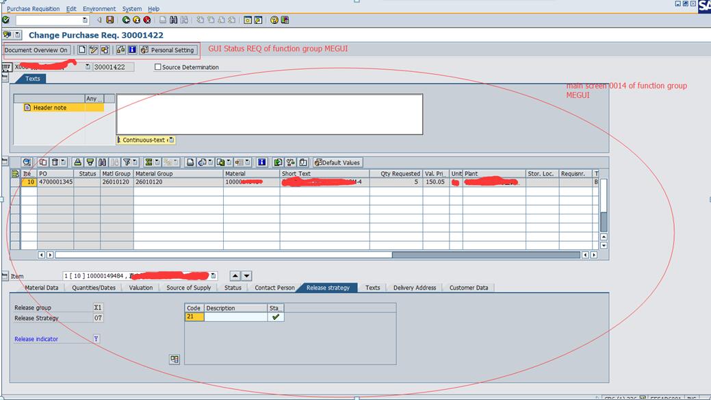 SAP ABAP Central: Add a Custom Screen on Purchase Requisition Header By ...