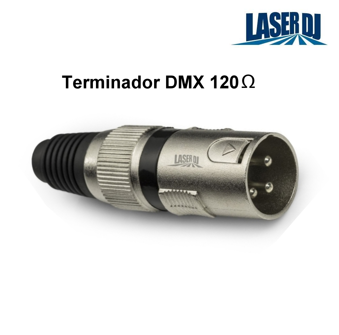 LaserDj: Terminador DMX, Terminador DMX 120 Ohms, Terminador DMX 56 ...