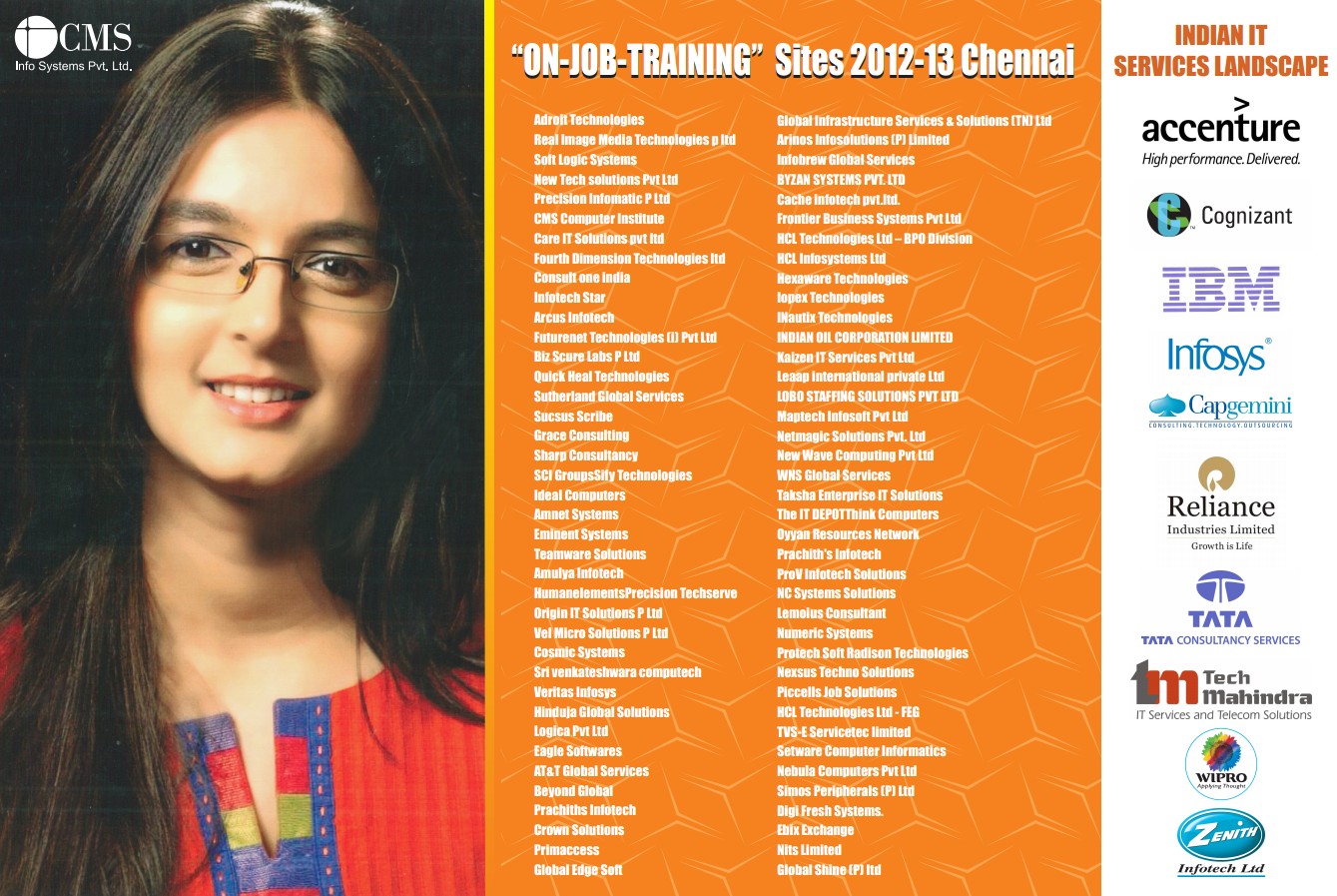 CMS, Anna Nagar - Chennai: OJT with Stipend