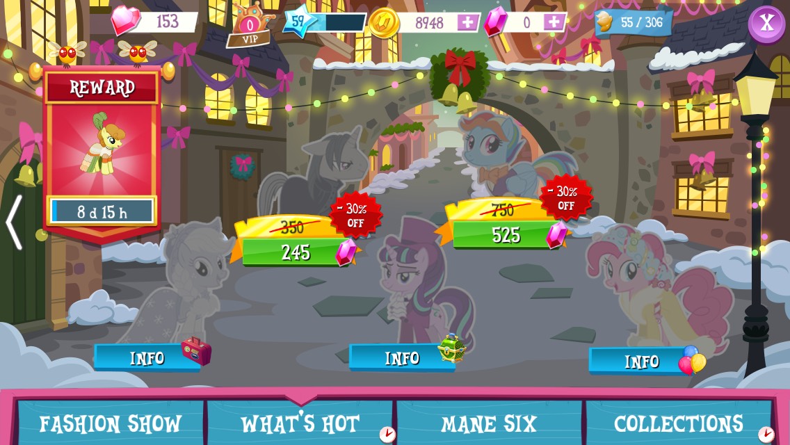 Equestria Daily - MLP Stuff!: Gameloft Releases Holiday Update for MLP Game